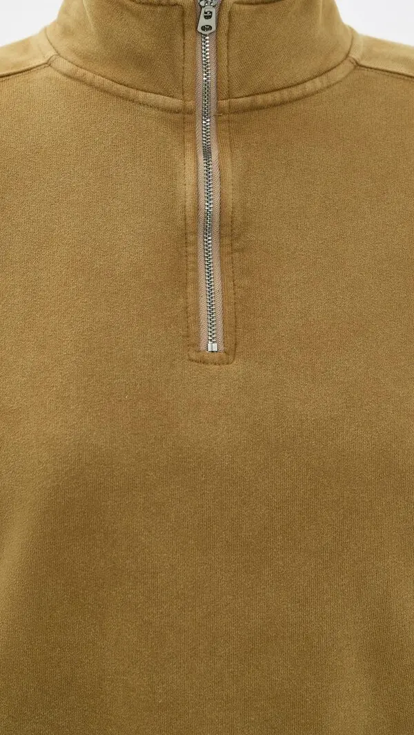 Madewell Mccarren Quarter-zip Sweatshirt