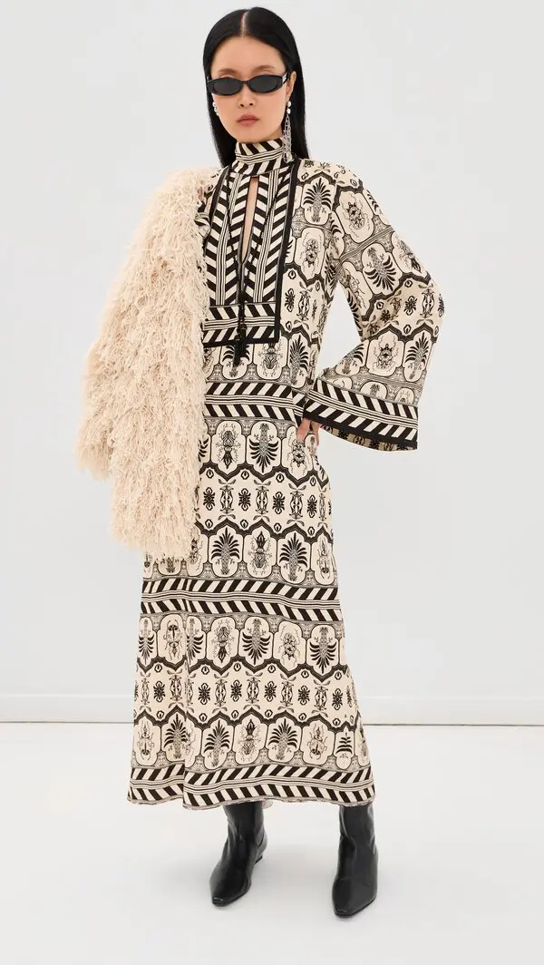 Johanna Ortiz Stay Home Tunic Dress
