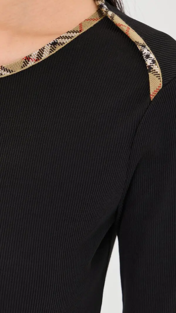 Burberry Stephanie Long Sleeve Top