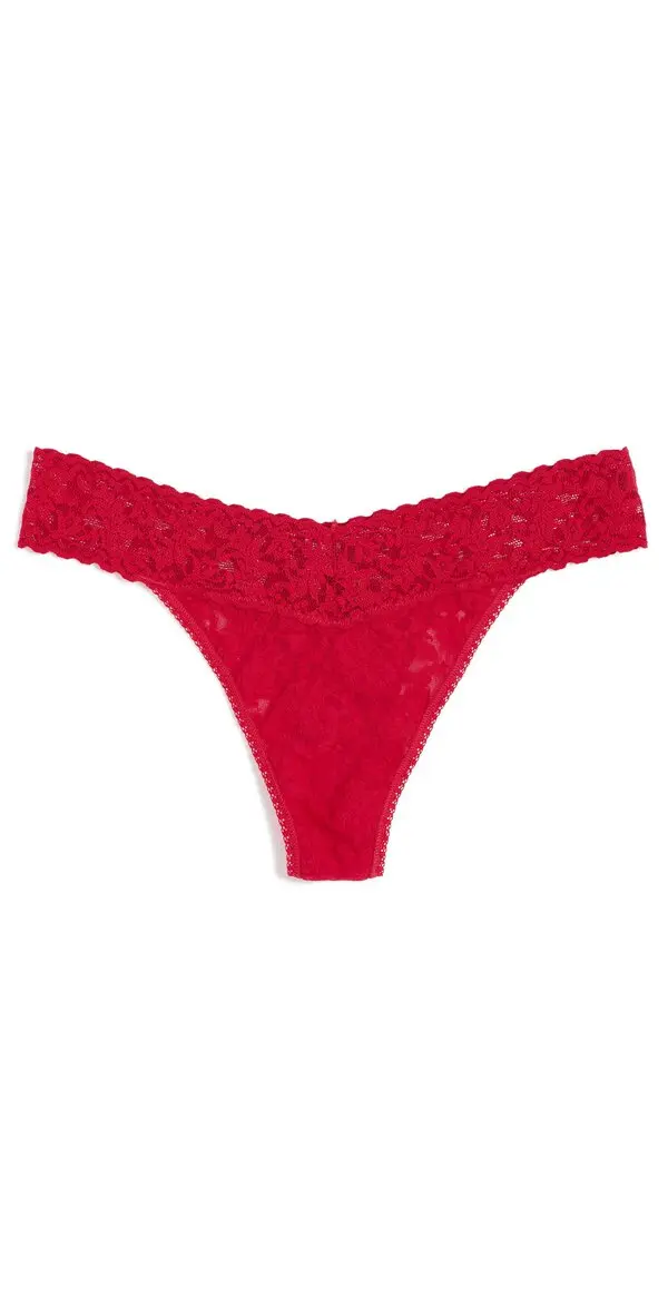 Hanky Panky Original Rise Thong Cracker Single Pack - Red