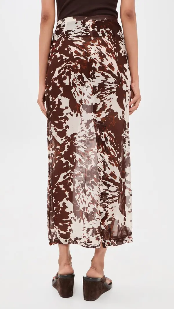 VRG GRL Devyn Wildstock Midi Skirt