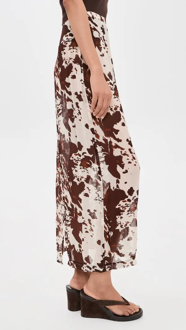VRG GRL Devyn Wildstock Midi Skirt