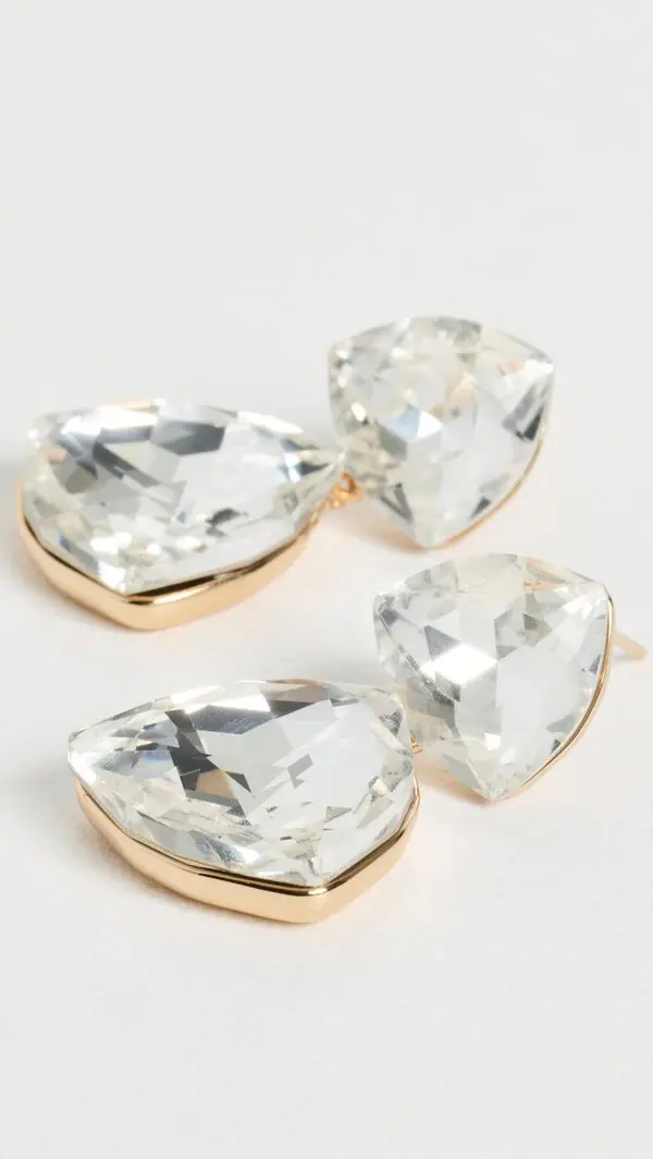 ADINA EDEN Crystal Drop Earrings