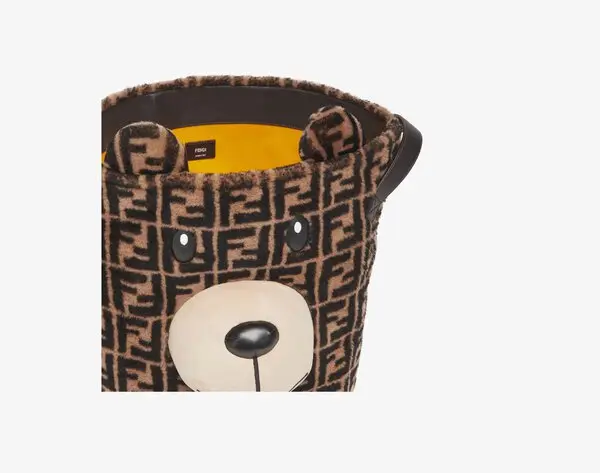 Fendi Edoardo Collectible Shearling Basket