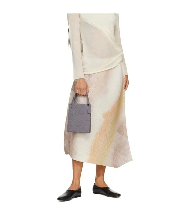 Issey Miyake Handbag With Dual Handles