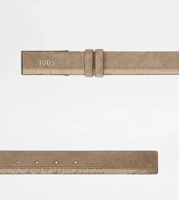 TOD'S Belt In Suede