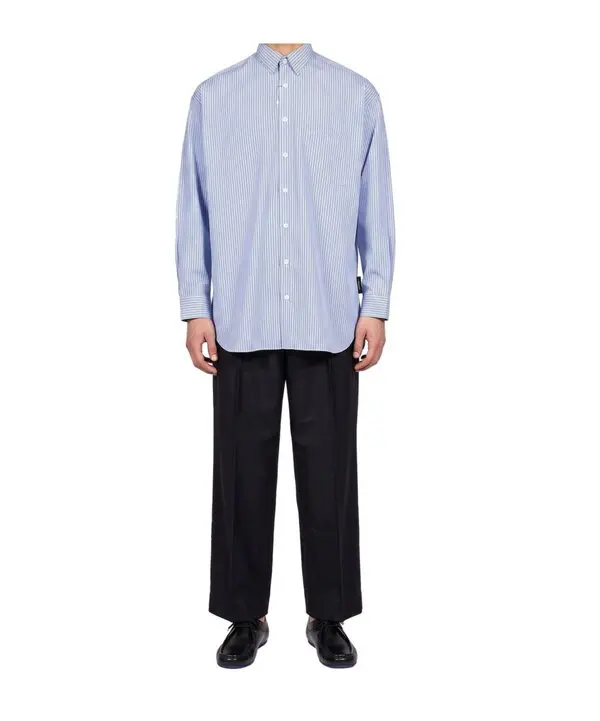 Comme Des Garçons Homme Long-sleeved Striped Shirt
