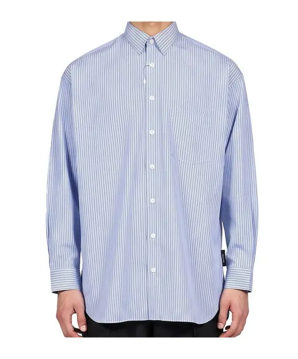 Comme Des Garçons Homme Long-sleeved Striped Shirt