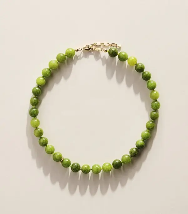 Anni Lu Gold-plated Beaded Ball Necklace