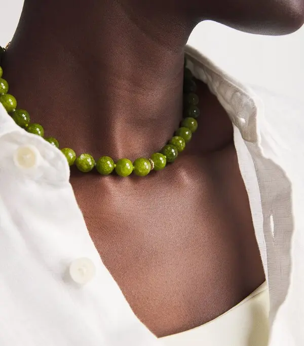 Anni Lu Gold-plated Beaded Ball Necklace