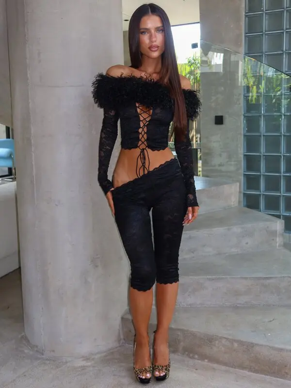 OUTCAST Rhachel Long Sleeve Top
