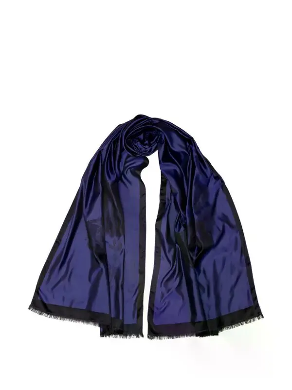 ELIZABETTA Fortuna Silk Scarf - Blue
