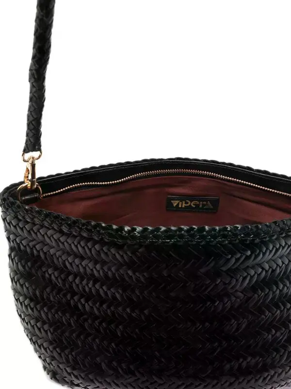 VIPERA Mondrian Plein Woven Shoulder Bag