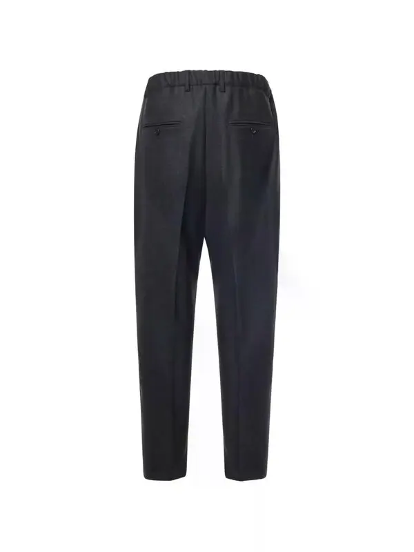 GRIFONI Prim Pressed-crease Elasticated-waistband Trousers