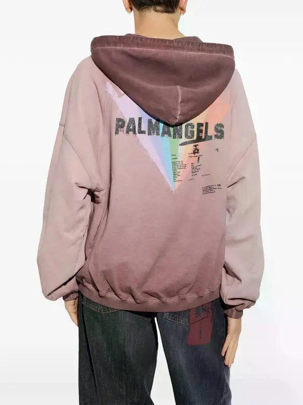 Palm Angels Neon Boulevard Back Hoodie