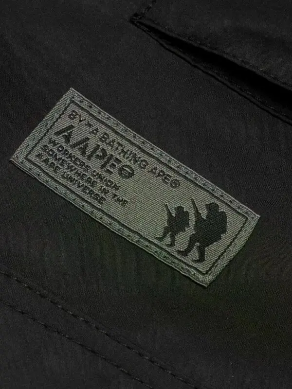AAPE BY *A BATHING APE Moonface Patch Cargo Jacket