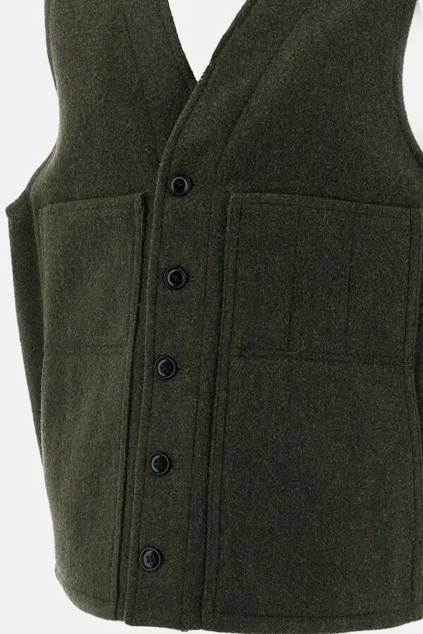 Filson Gilet In Lana Mackinaw