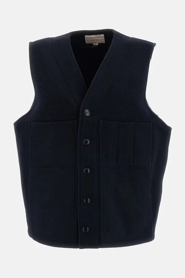 Filson Gilet In Lana Mackinaw