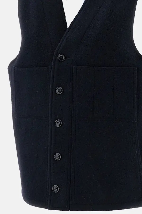 Filson Gilet In Lana Mackinaw