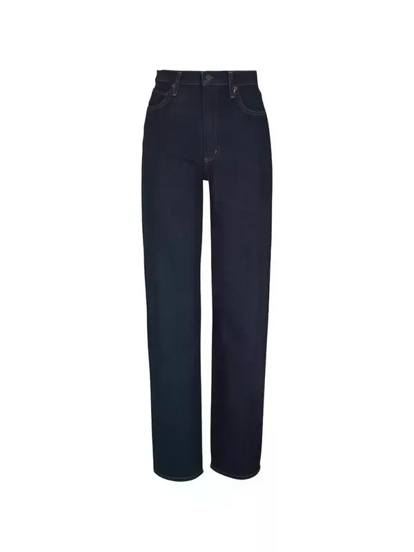AGOLDE Harper Contrast-stitch Jeans - Blue
