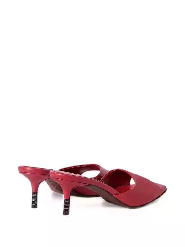 Brunello Cucinelli Monili Leather Sandals