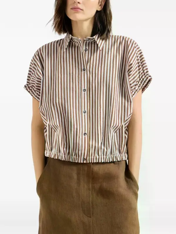 Brunello Cucinelli Monili-embellished Shirt