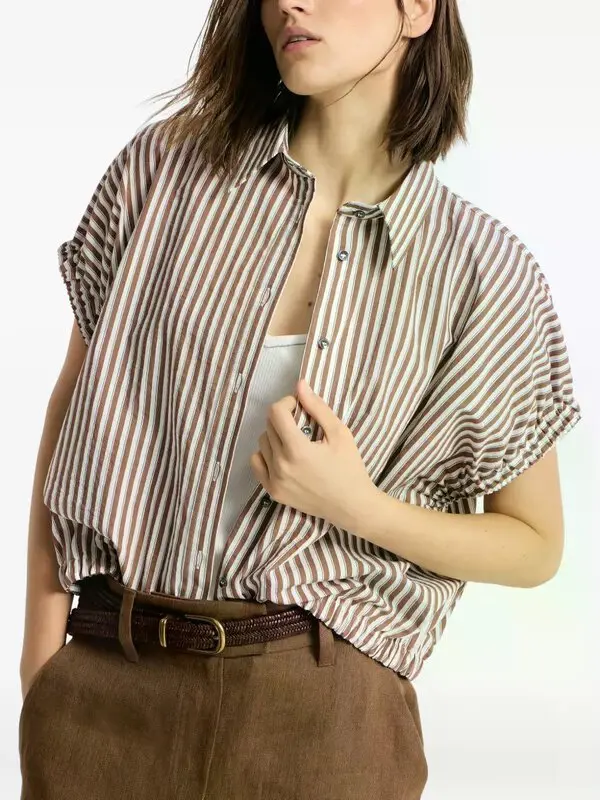 Brunello Cucinelli Monili-embellished Shirt