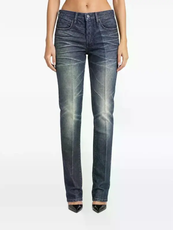 TOM FORD Mila Fit Stonewash Jeans
