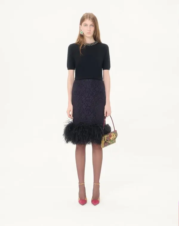 Valentino Garavani Embroidered Wool Jumper