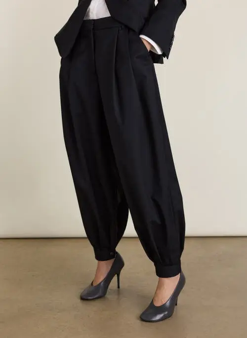 Baukjen Ceren Tailored Balloon Trousers - Black
