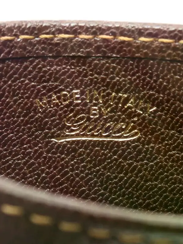 Gucci Gg Canvas Web Stripe Card Case