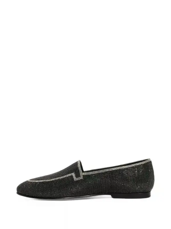 Dolce & Gabbana Crystal-embellished Loafers