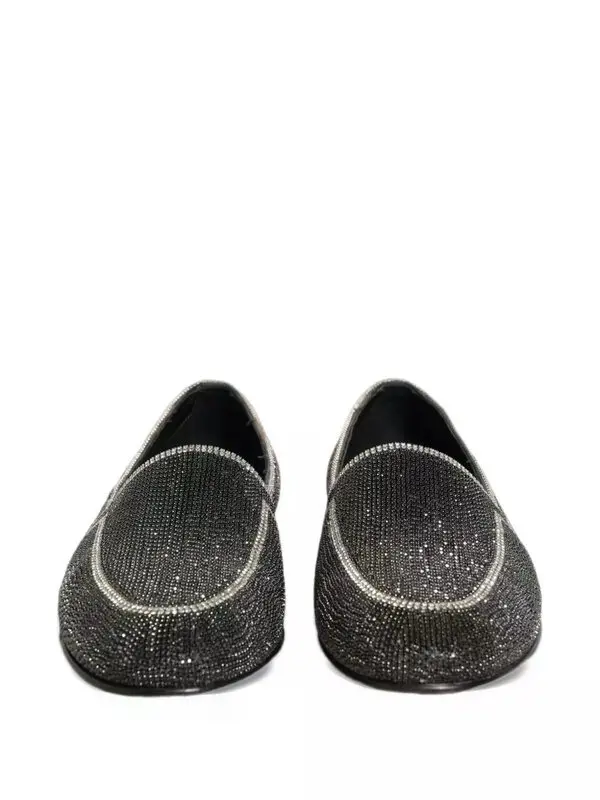 Dolce & Gabbana Crystal-embellished Loafers