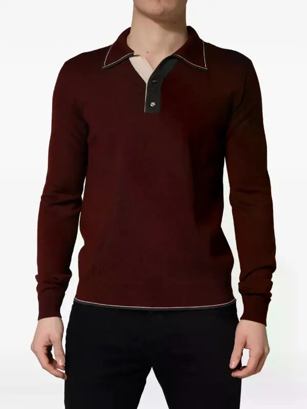 Dolce & Gabbana Re-edition Wool Polo Shirt