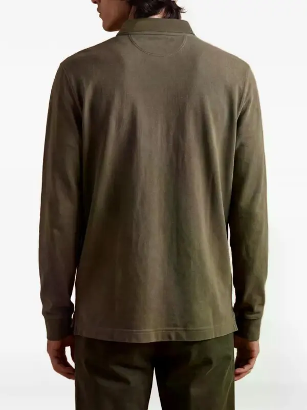 LA MARTINA Doran Long-sleeve Piqué Polo Shirt