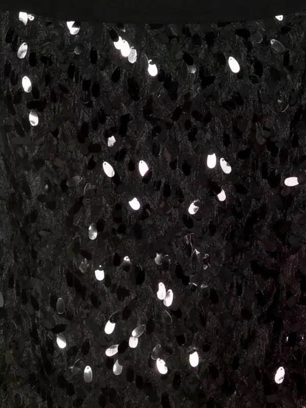 Marella Sequin-embellished Feathered Midi Skirt