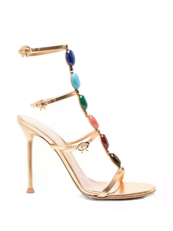 GIANVITO ROSSI Shanti Sandals - Gold