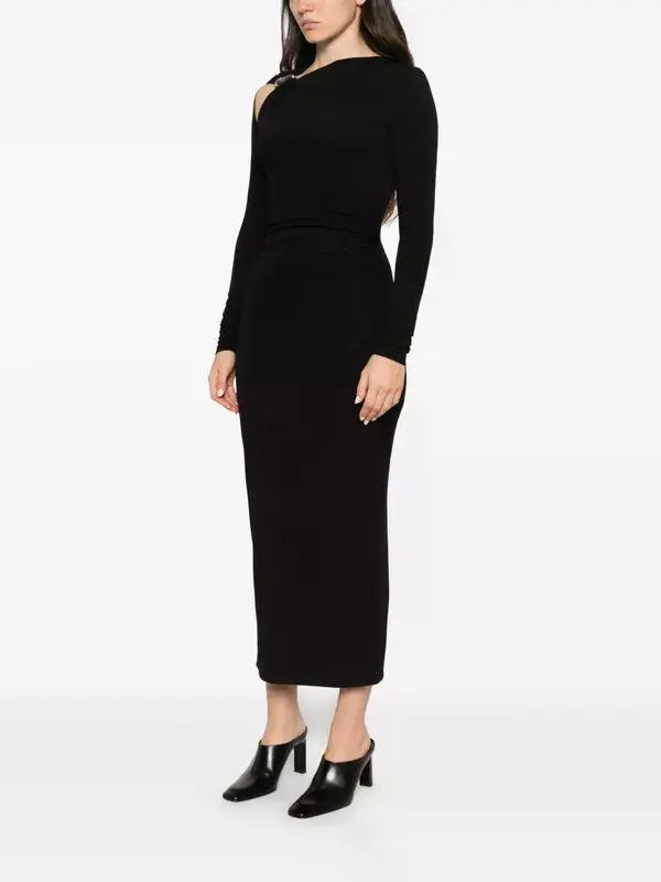 Marella Cut-out Ruched Midi Dress