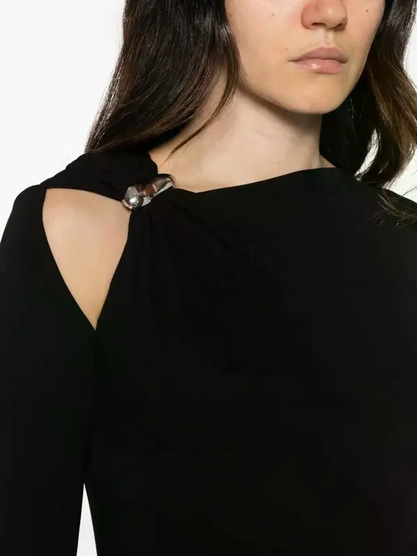 Marella Cut-out Ruched Midi Dress
