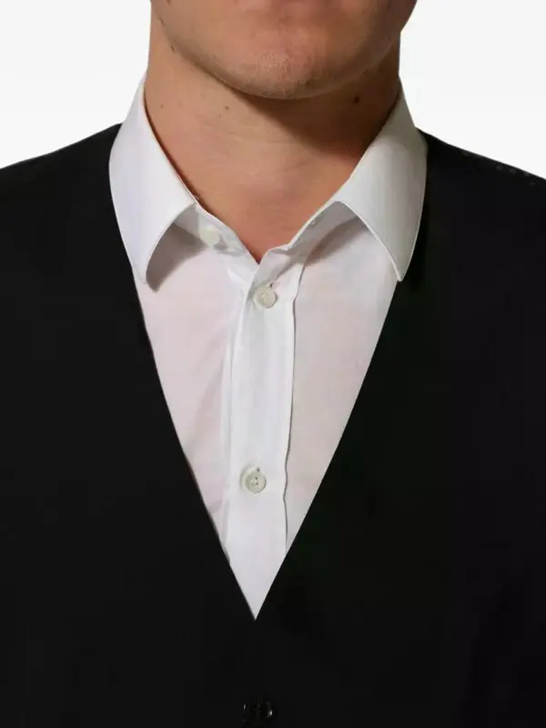 Dolce & Gabbana Wool Stretch Waistcoat