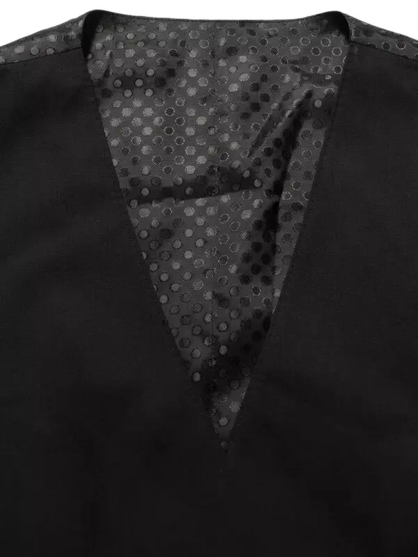 Dolce & Gabbana Wool Stretch Waistcoat