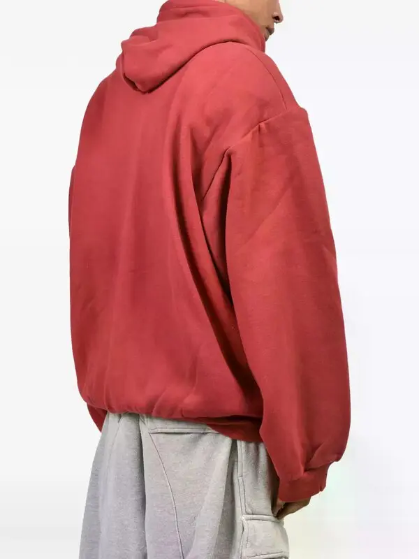 GREG ROSS V2 Shoulder-padded Zip-up Hoodie