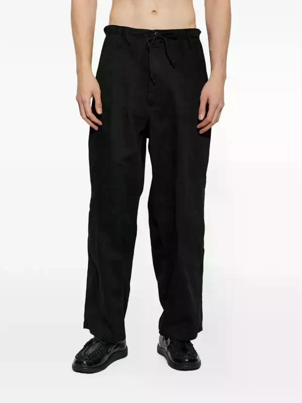 Yohji Yamamoto Drawstring Cargo Pants