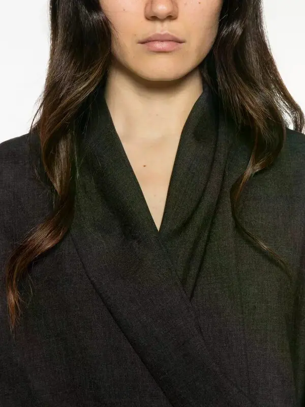 Calvin Klein Wrap-style Long-sleeve Shirt