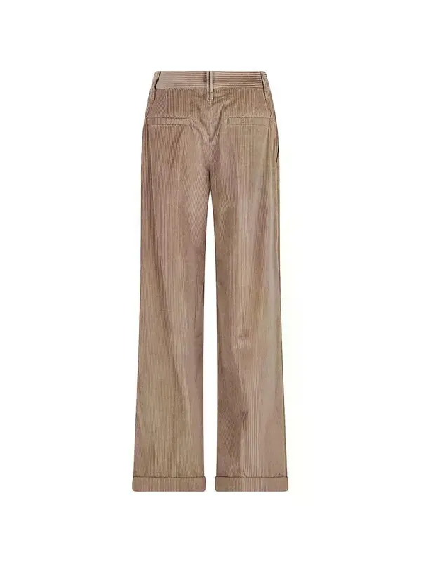 Brunello Cucinelli Corduroy-textured Turned-up Trousers