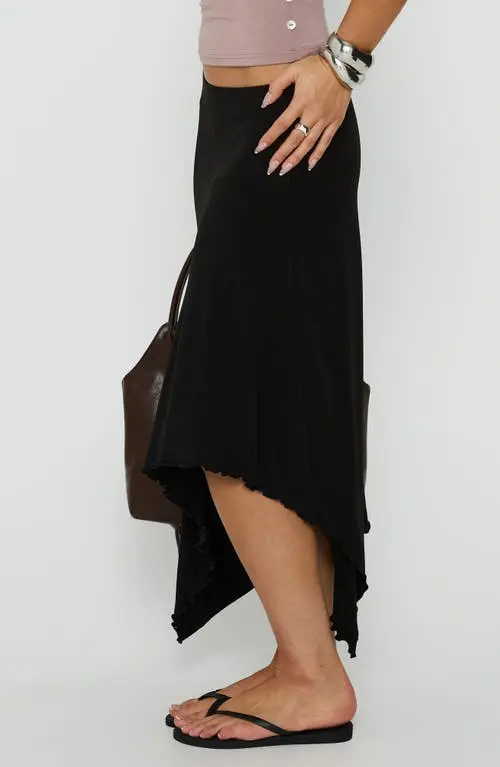 Princess Polly Futura Asymmetric Midi Skirt