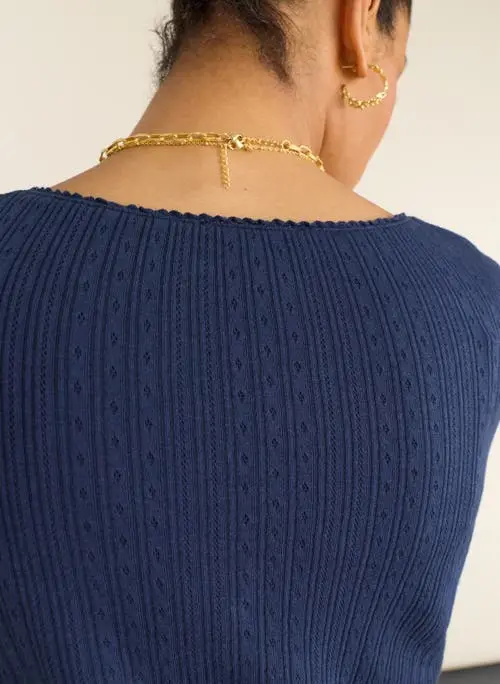 Baukjen Maeva Ribbed Long Sleeve Top