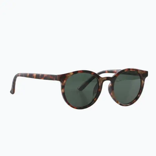 JAXY EYEWEAR Havana Haze Round Sunglasses - Tortoise
