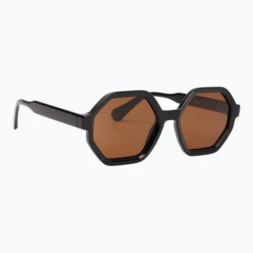 JAXY EYEWEAR The Hex Geometric Sunglasses - Black