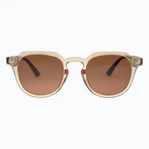 JAXY EYEWEAR Reverie Round Sunglasses - Sand